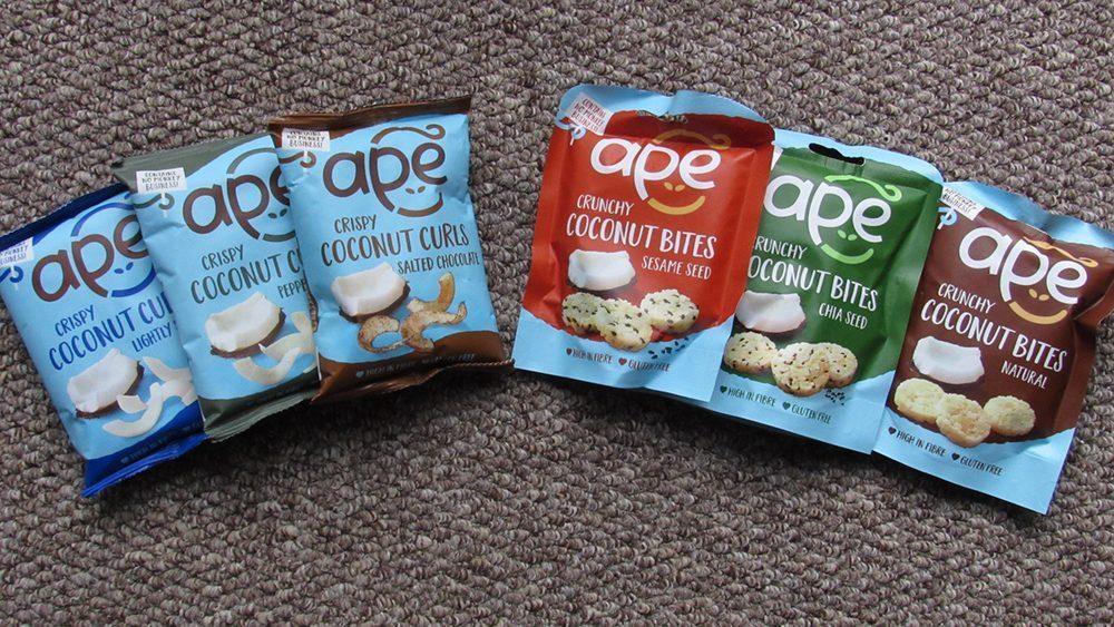 Happy Snacking with Ape Coconut Snacks!