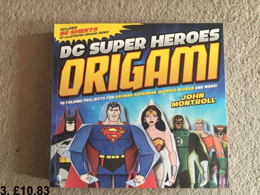 Create your own DC Super Heroes out of Origami!