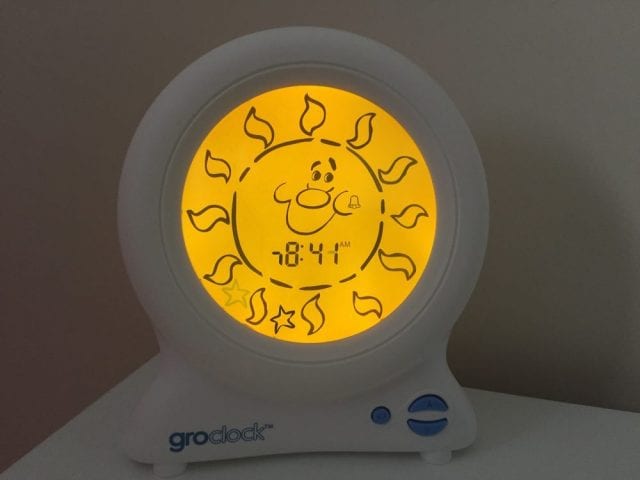 Teaching your Child to Stay in Bed with the Gro Company Gro-clock
