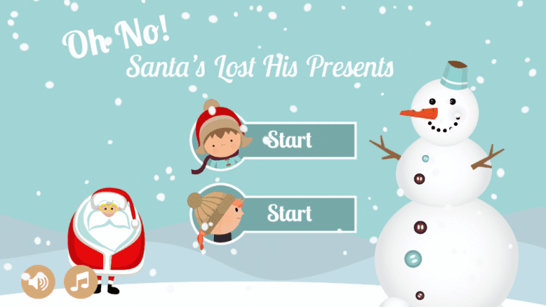 'Oh No Santas Lost His Presents' Interactive Storybook App Review