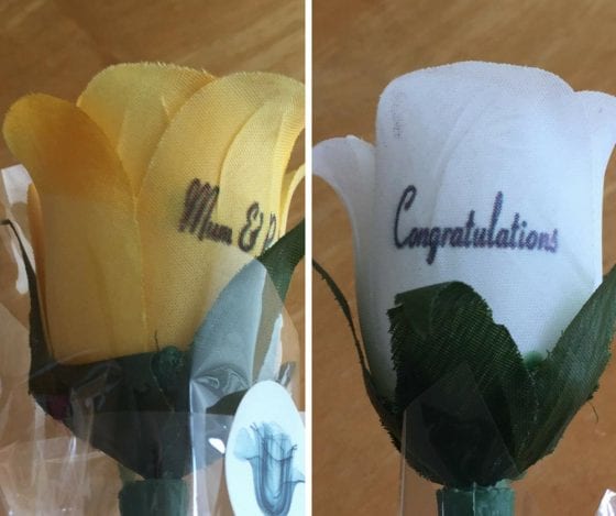 Personalized Printed Flowers Review