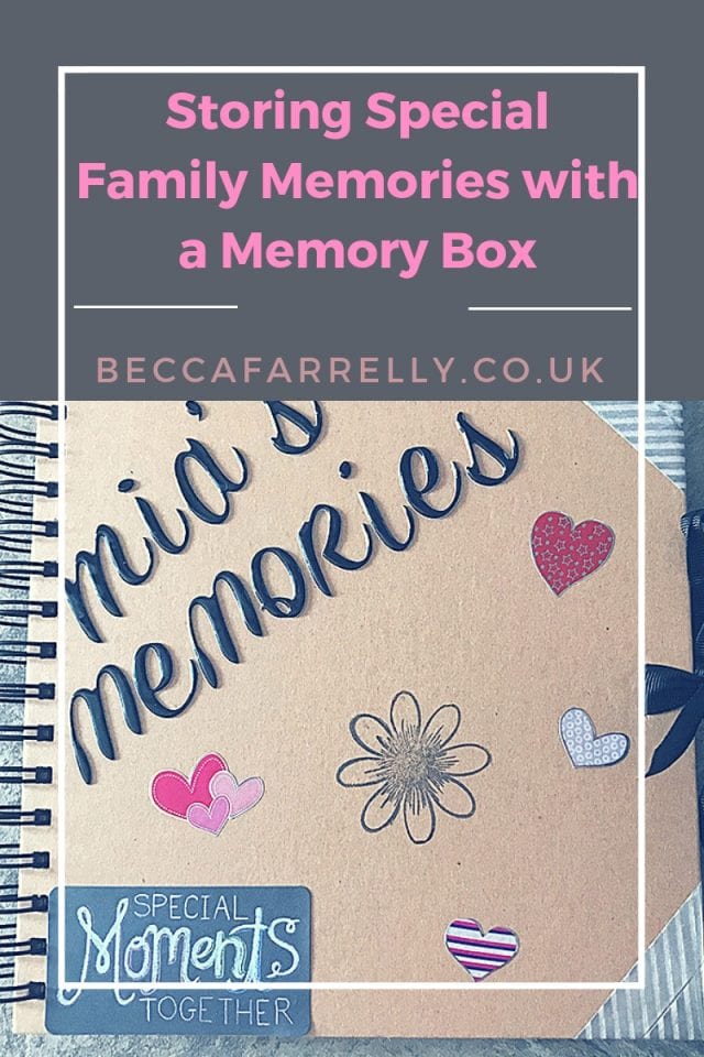 Special Family Memories Stored Forever in a Memory Box