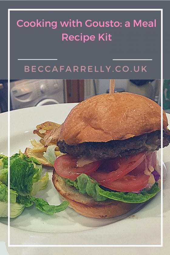 Cooking with Gousto: a Meal Recipe Kit