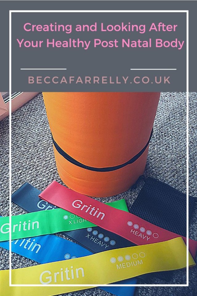 Creating and Looking After Your Healthy Post Natal Body