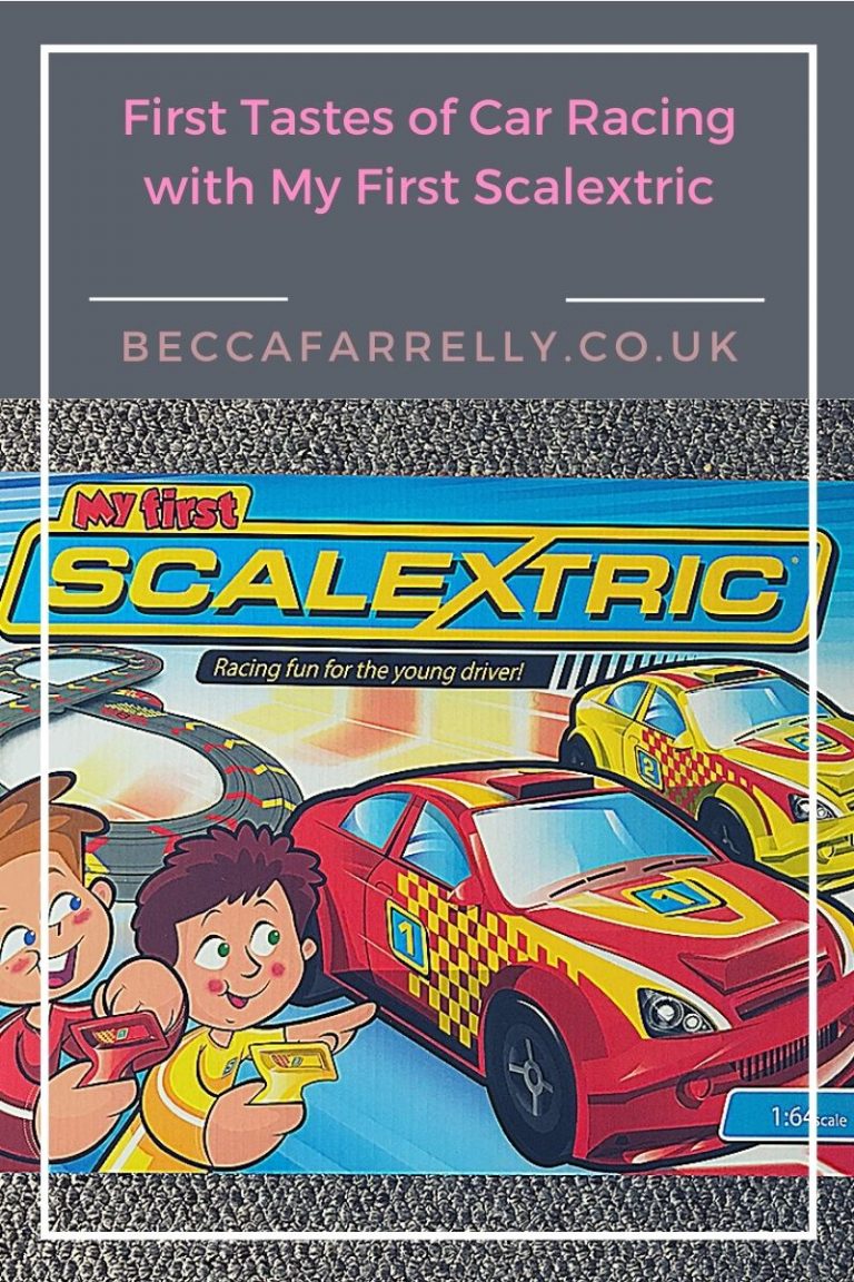 First Tastes of Car Racing with My First Scalextric