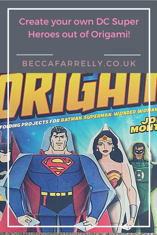 Create your own DC Super Heroes out of Origami!
