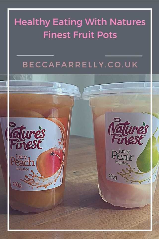 Healthy Eating With Natures Finest Fruit Pots