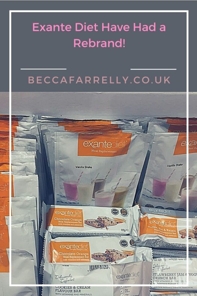 The Exante Diet Rebrand: Try Out They're New Look!