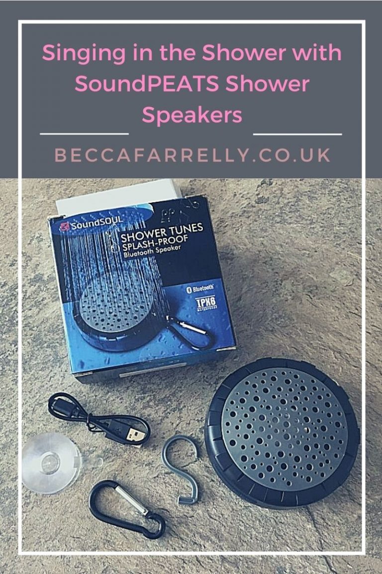 Singing in the Shower with SoundPEATS Shower Speakers