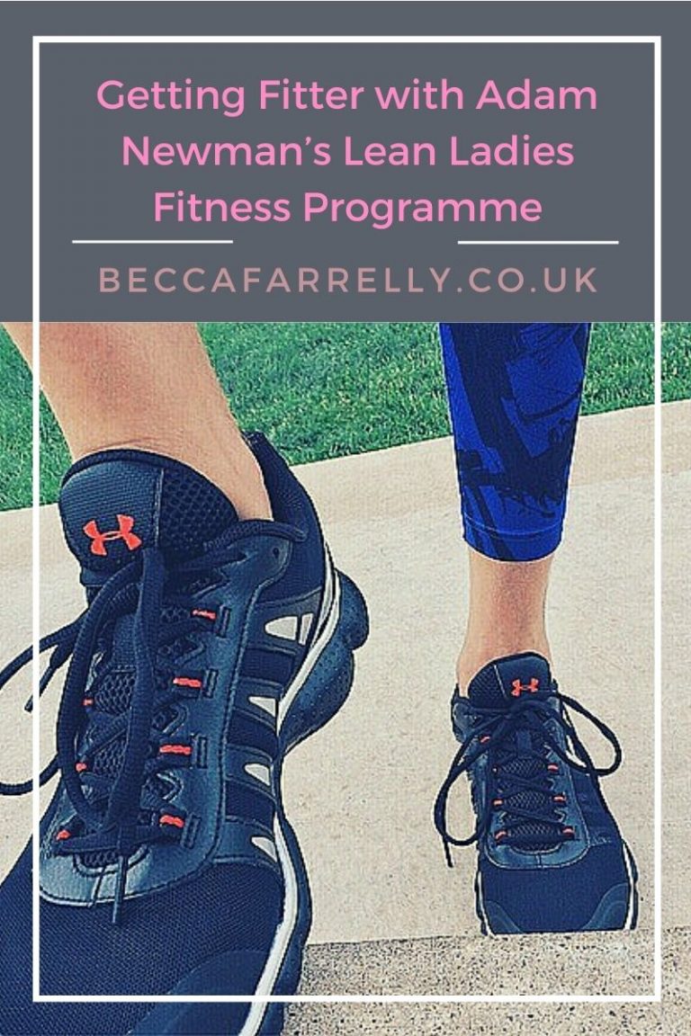 Getting Fitter with Adam Newman’s Lean Ladies Fitness Programme