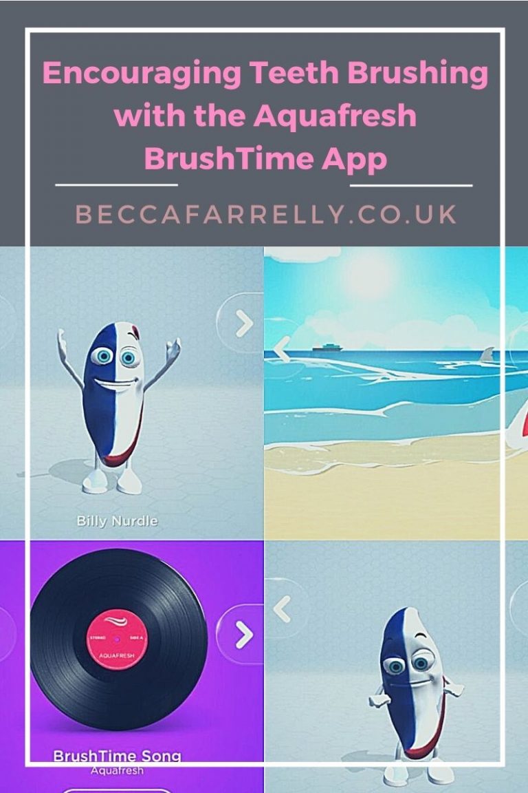 Encouraging Teethbrushing with the Aquafresh BrushTime App